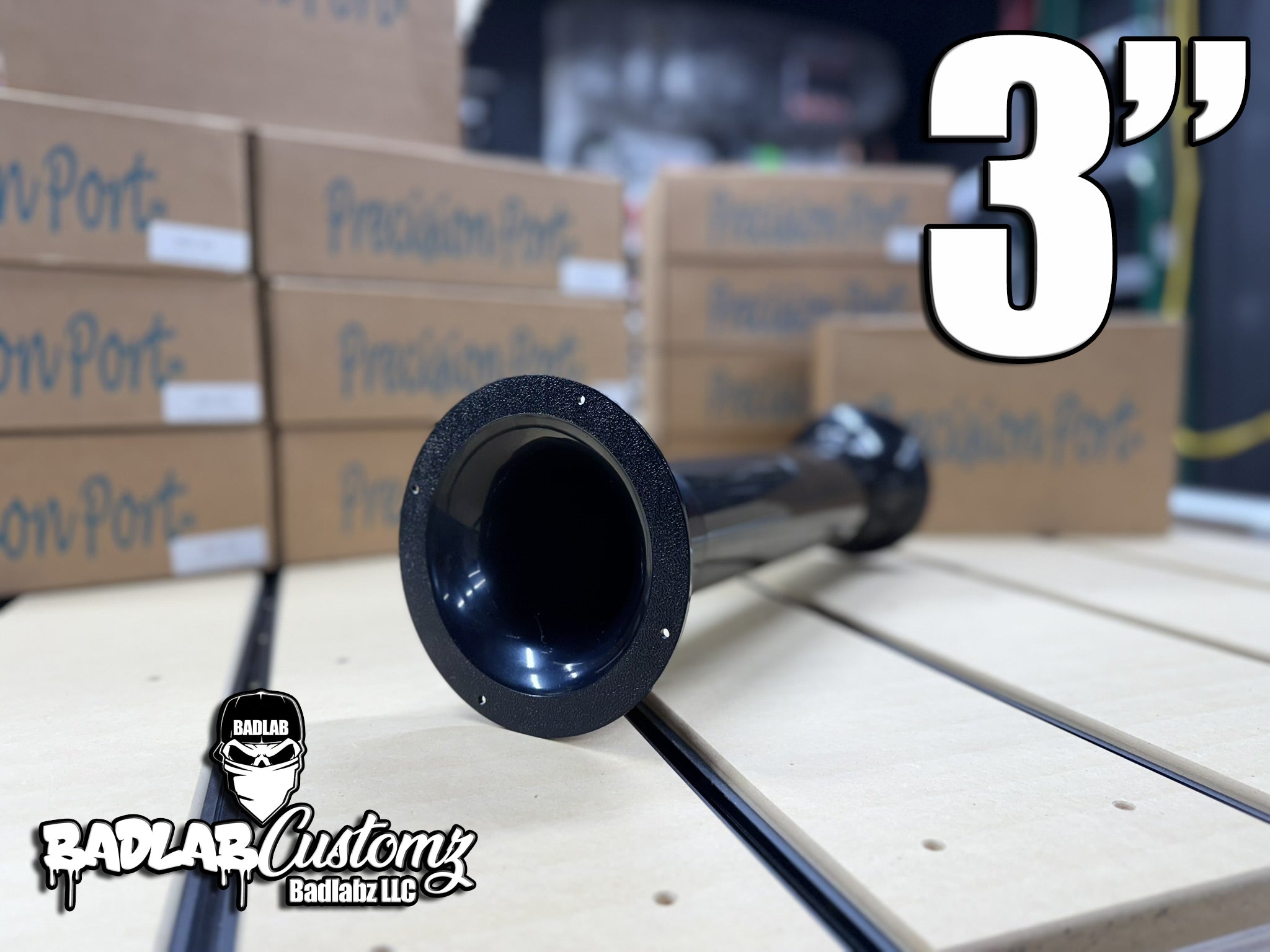 3" Precision Port Kit – BADLAB Customz